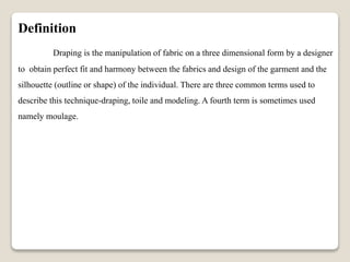 Draping | PPTX