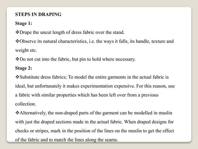 Draping | PPTX