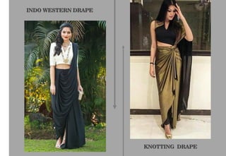 Draping Styles of Saree and Lehenga | PDF