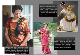 Draping Styles of Saree and Lehenga | PDF