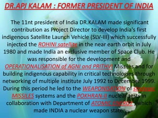 Dr APJ Abdul kalam | PPTX