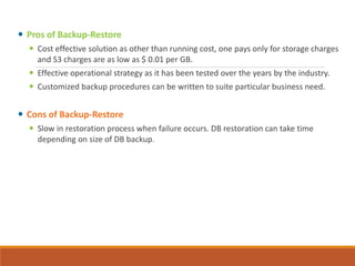 Disaster Recovery Approaches | PPT