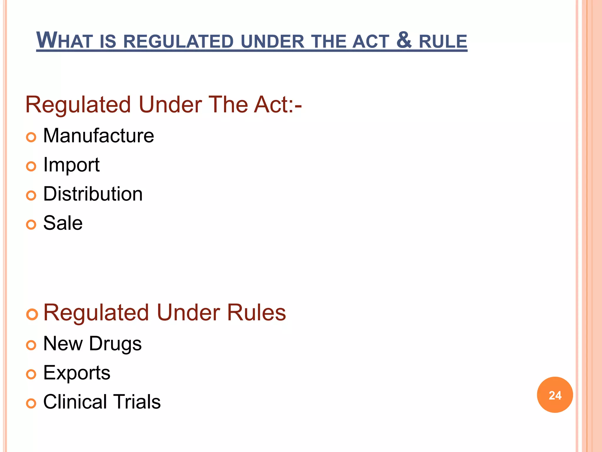 Drug Regulatory Affairs (DRA) | PPTX