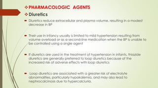 management of hypertension in neonates and infants | PPT