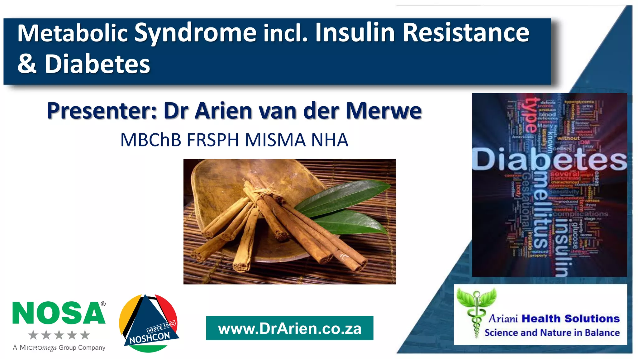 Dr Arien van der Merwe | PPT