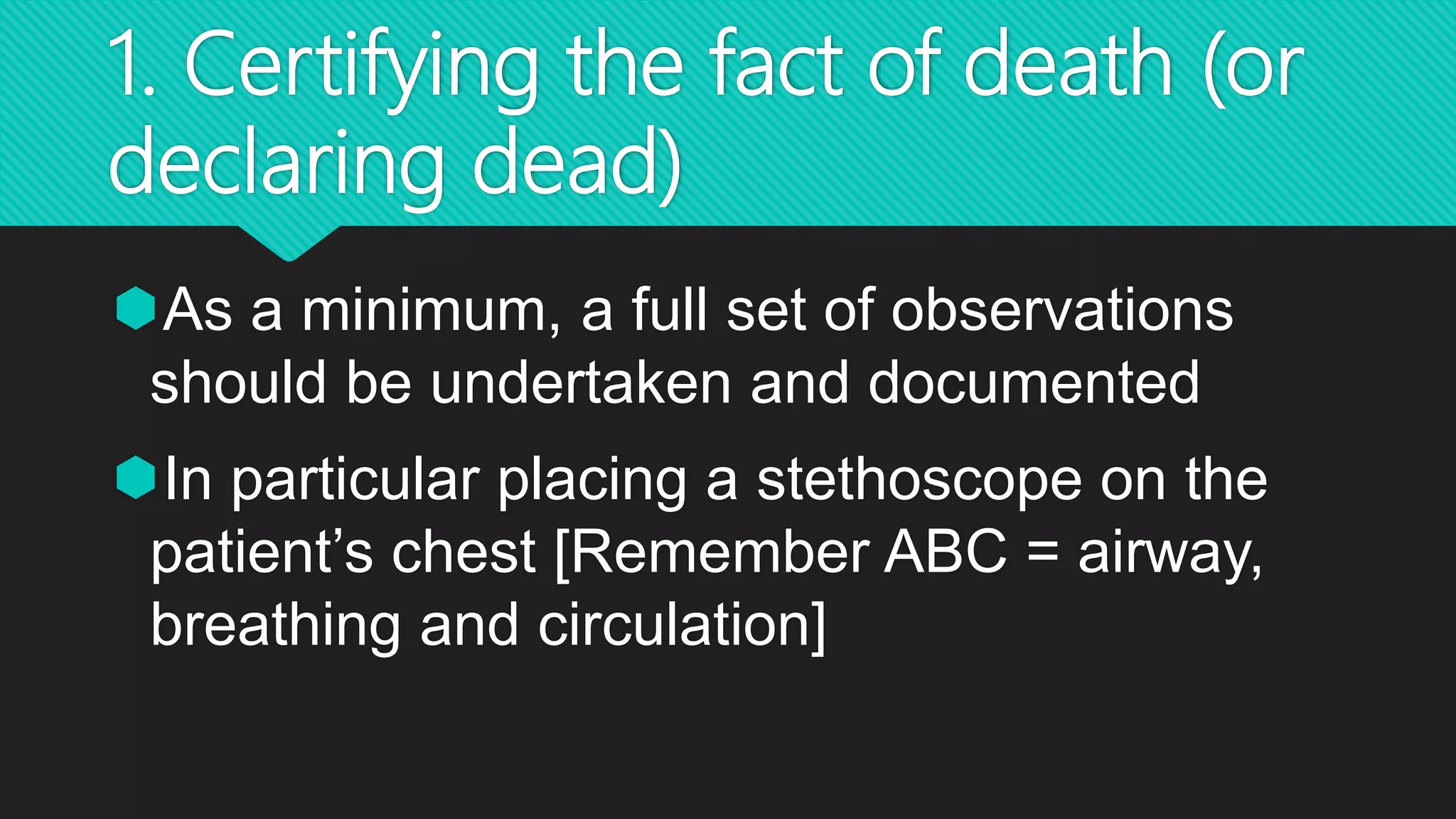 MCCD - Medical Certification of Cause of Death | PPTX