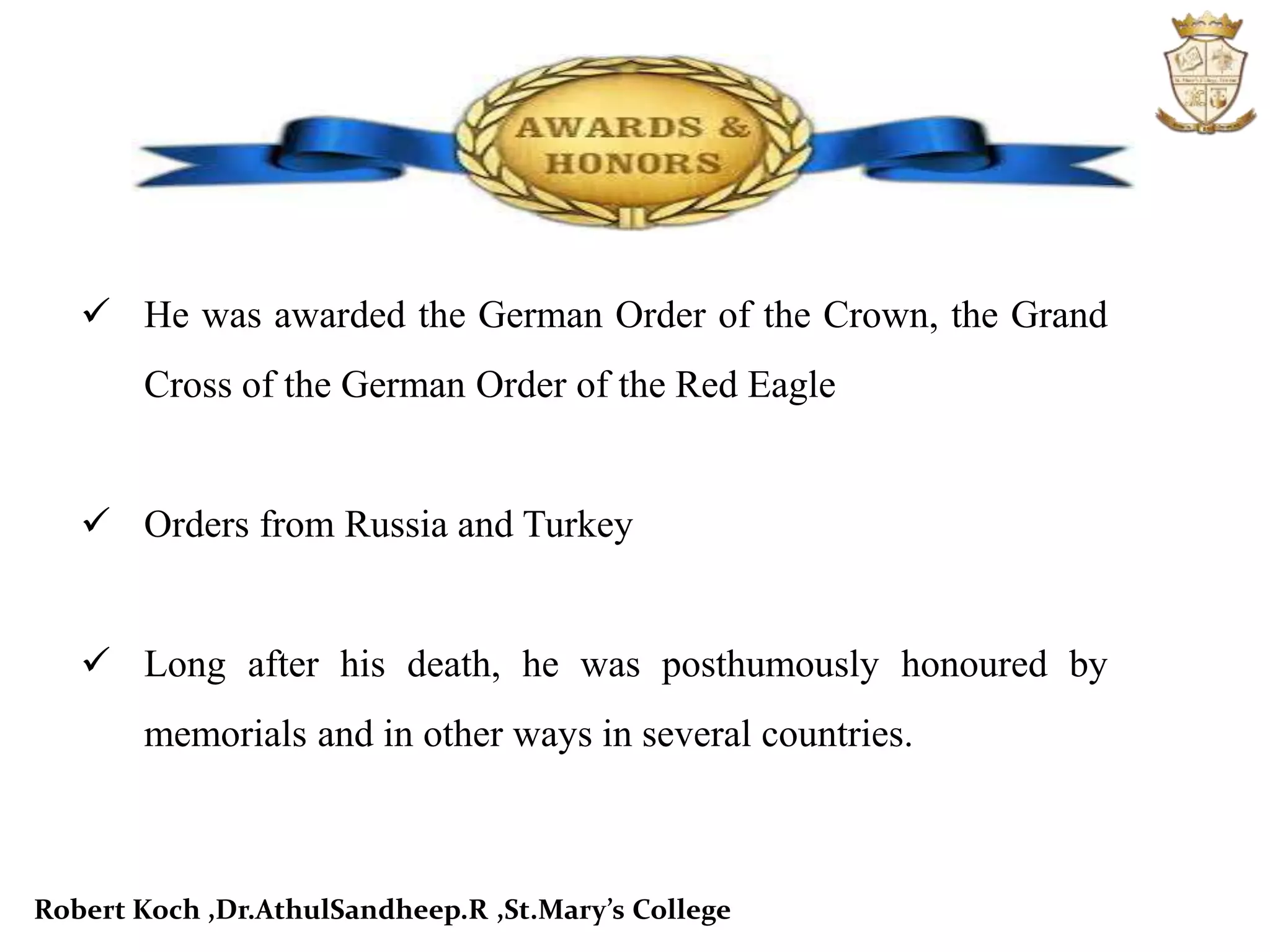 MicrobiologyAn Introduction to Robert Koch | PPTX