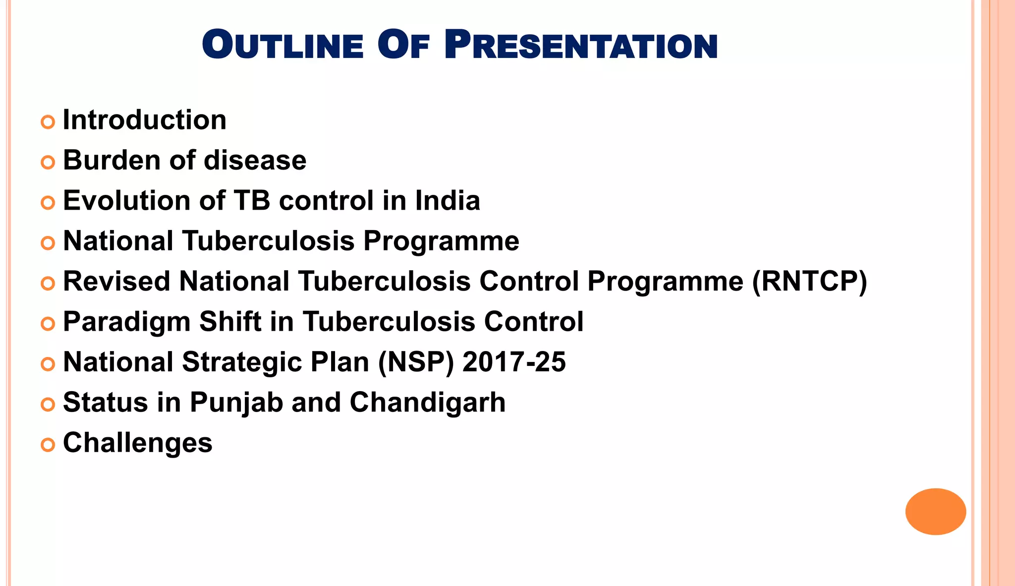 Revised National Tuberculosis Control Program- Dr. Atul MD, PGIMER | PPTX