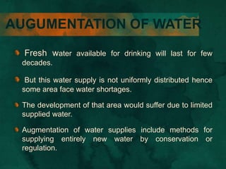 Draught management & water harvesting | PPSX