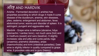 DravaVarga.pptx svastha vrutta liquid varga | PPTX