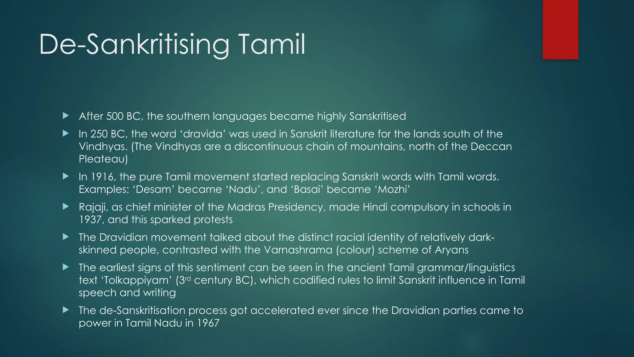 The Dravidian Languages: Tamil, Telugu, Kannada, Malayalam, Brahui ...