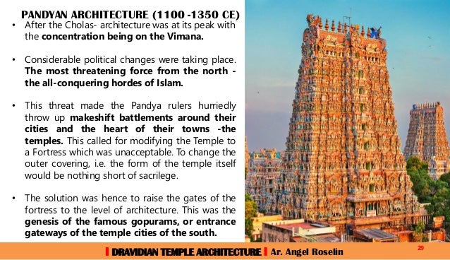 Dravidian Temple architecture | PDF