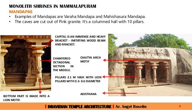 Dravidian Temple architecture | PDF
