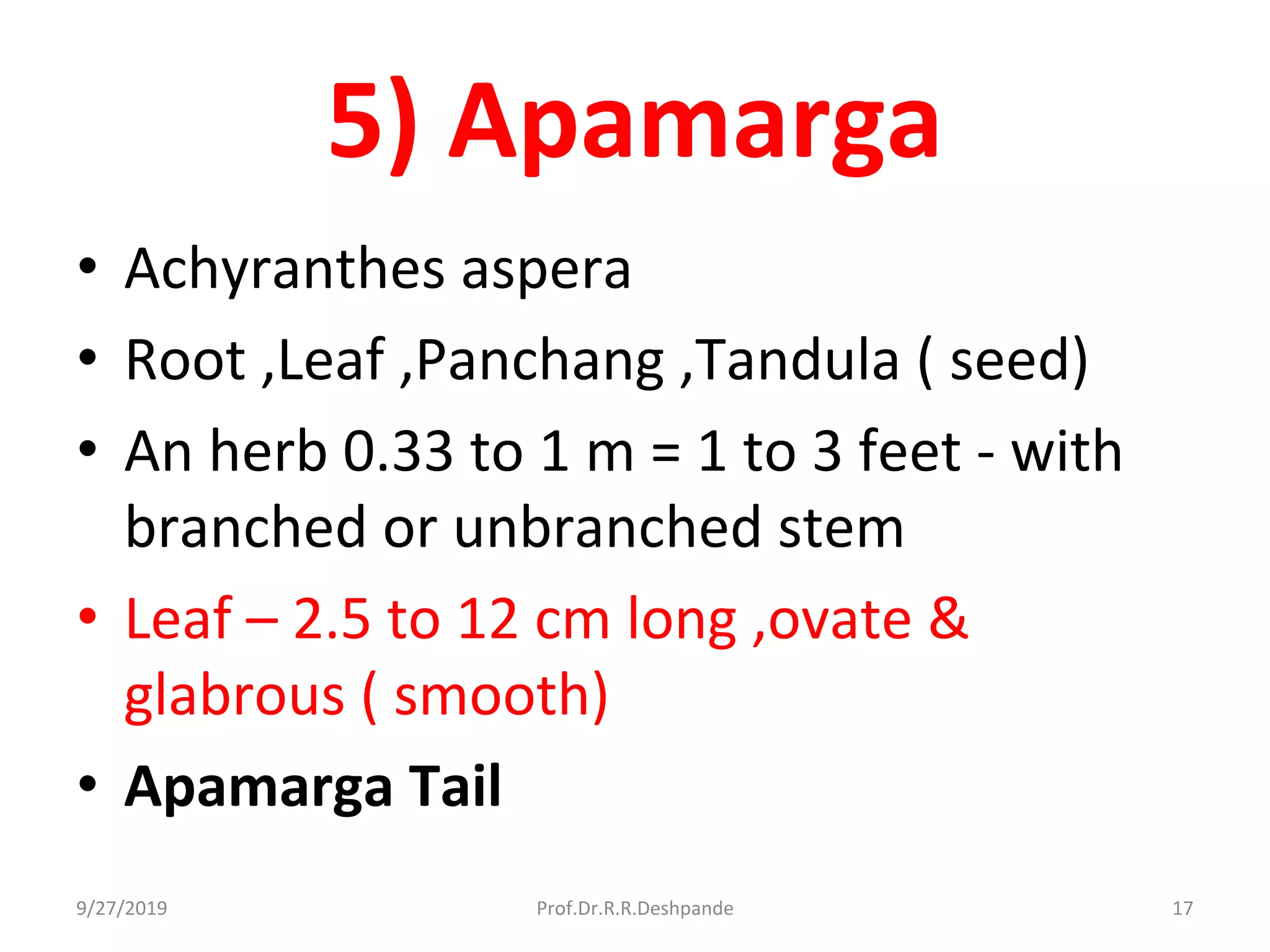 Dravyaguna vignyan ppt | PDF