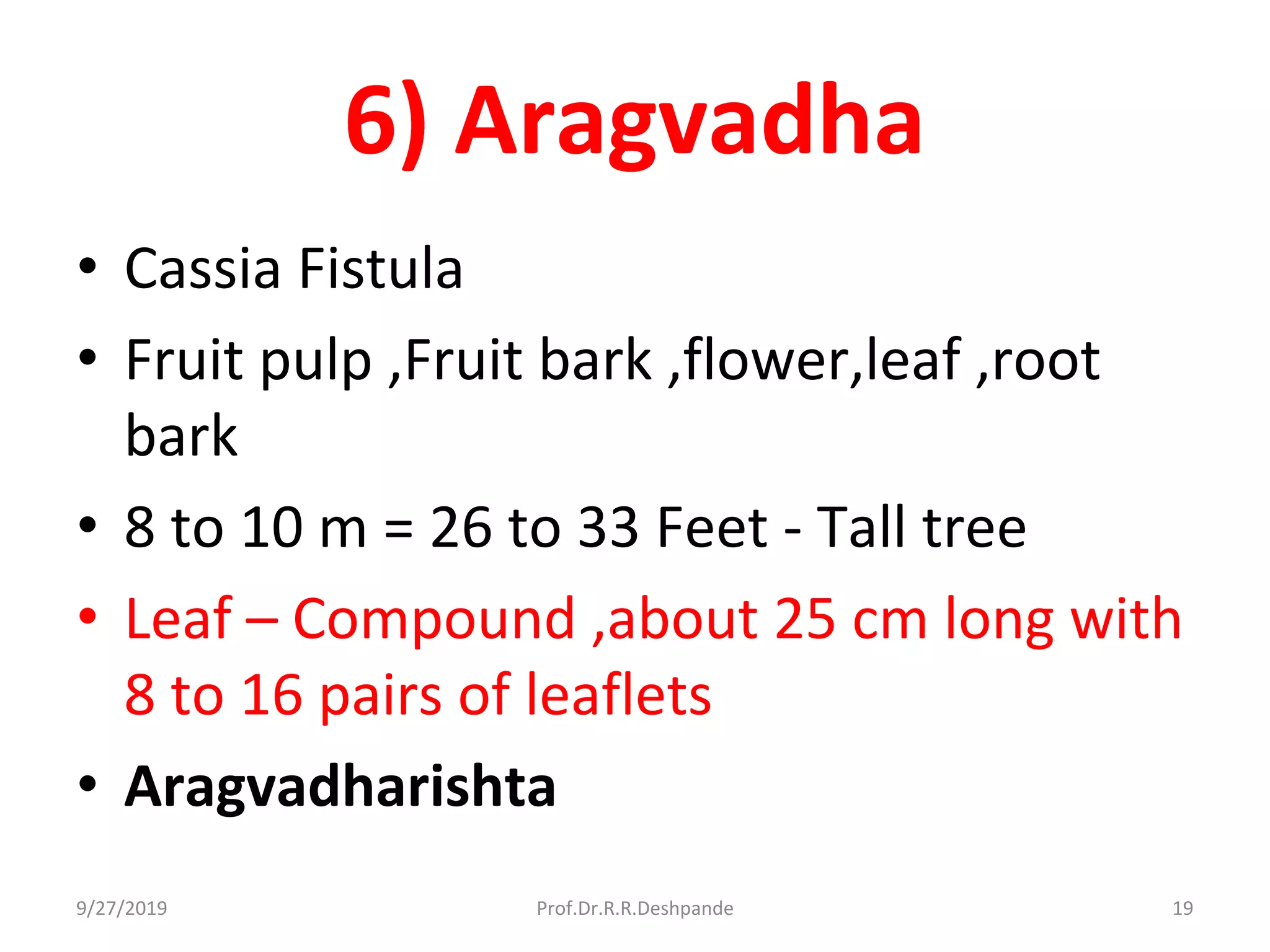 Dravyaguna vignyan ppt | PDF
