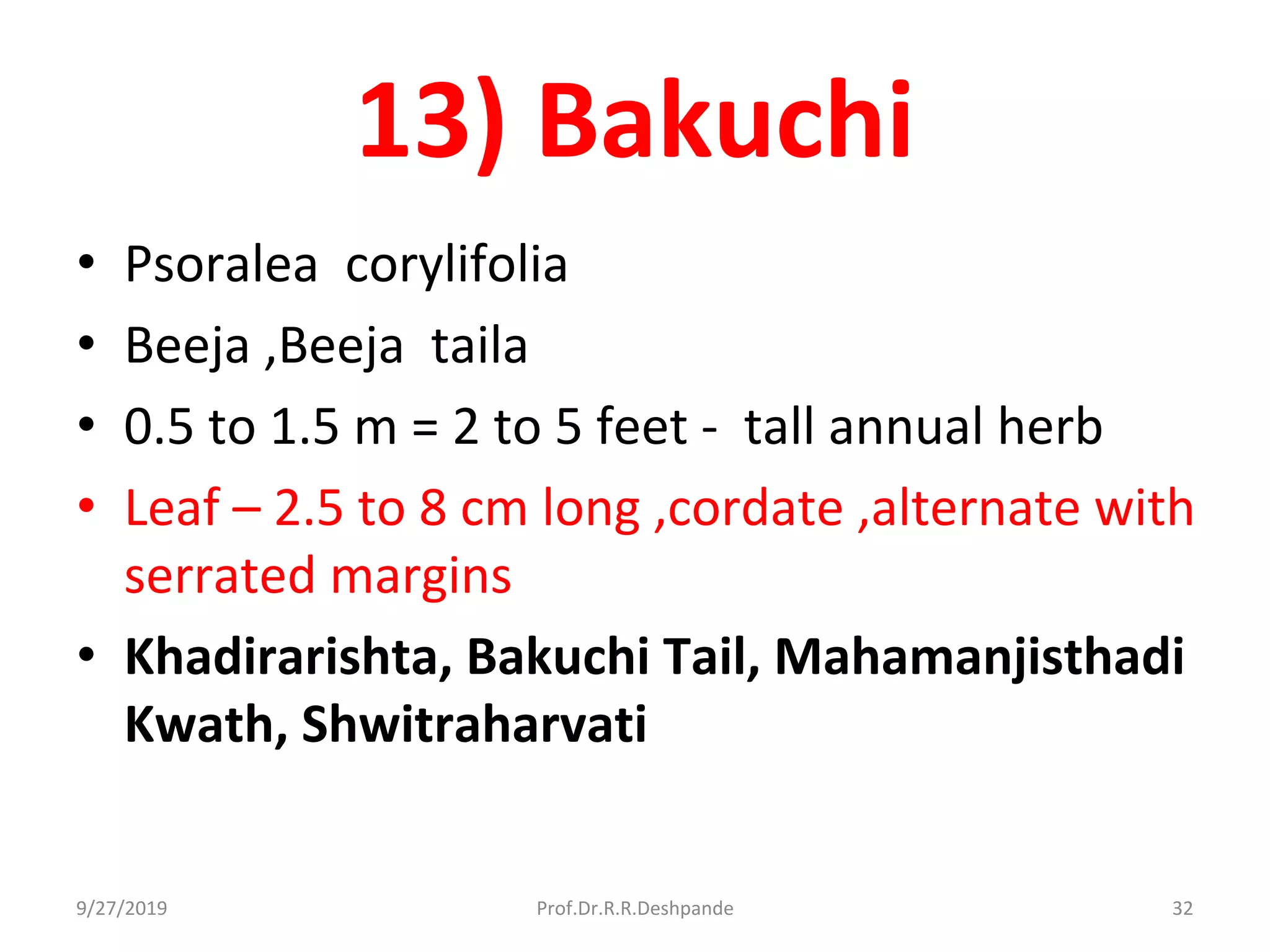 Dravyaguna vignyan ppt | PDF