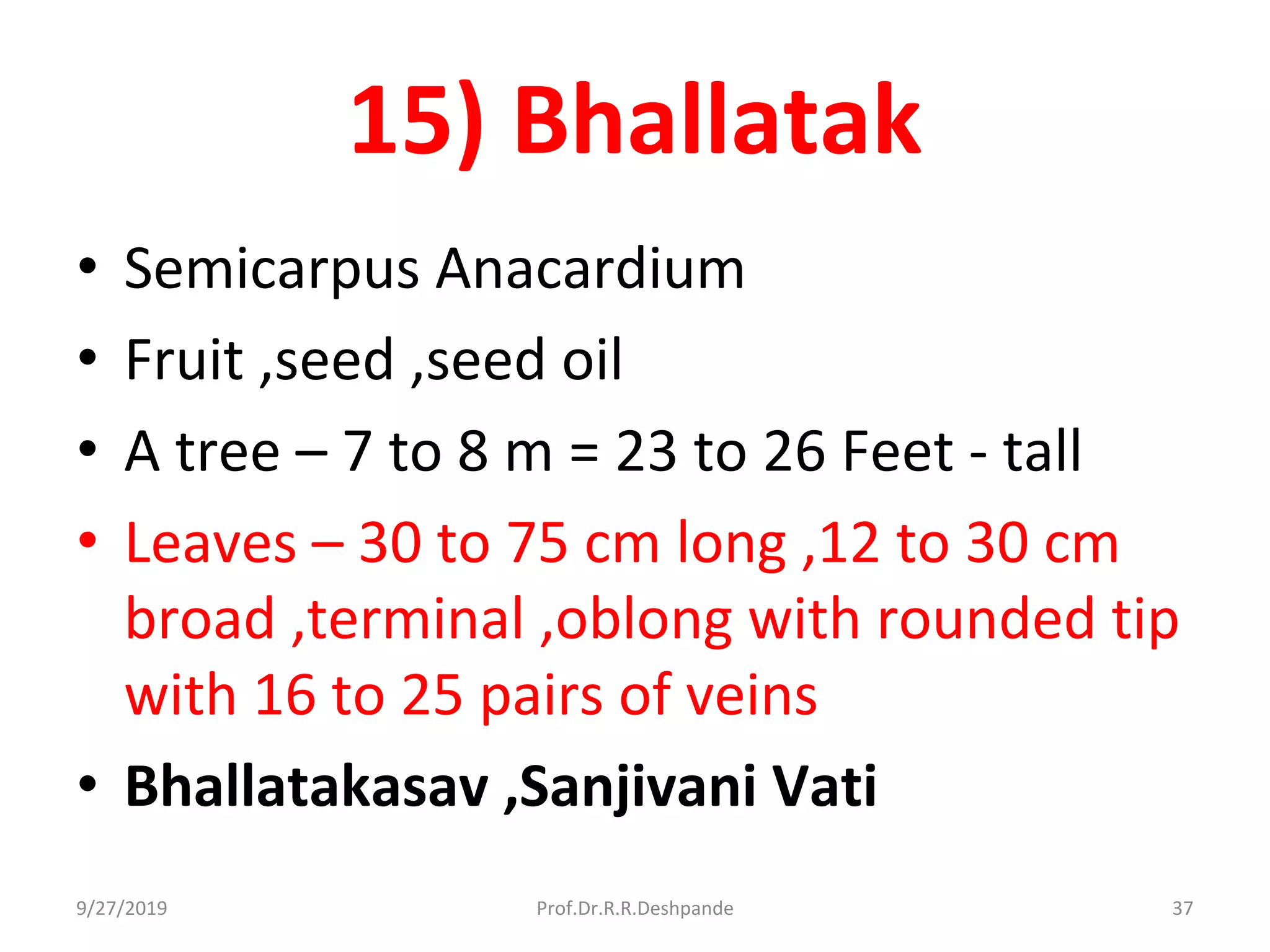 Dravyaguna vignyan ppt | PDF