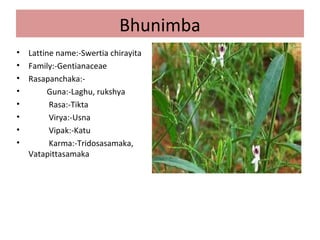 Dravya prayoga in pandu and kamala | PPT