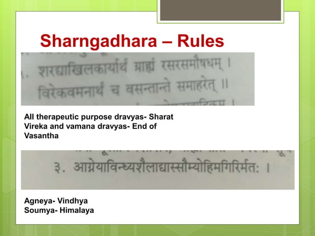 Dravyasangrahana vidhi Module 1 | PPTX