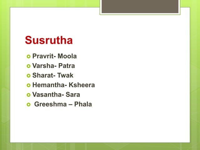 Dravyasangrahana vidhi Module 1 | PPTX