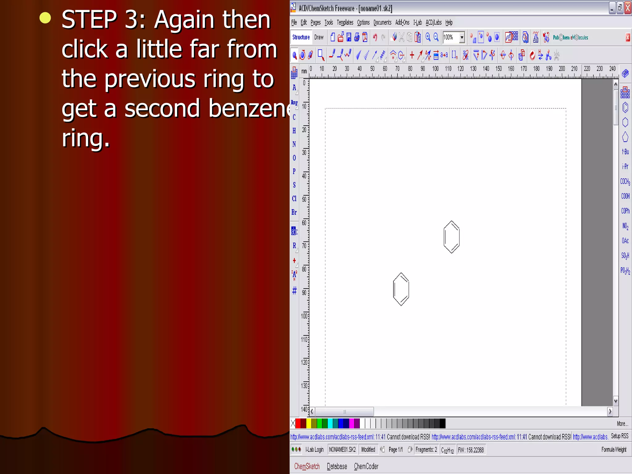 Draw A Chemical Structure Using Chemsketch | PPT