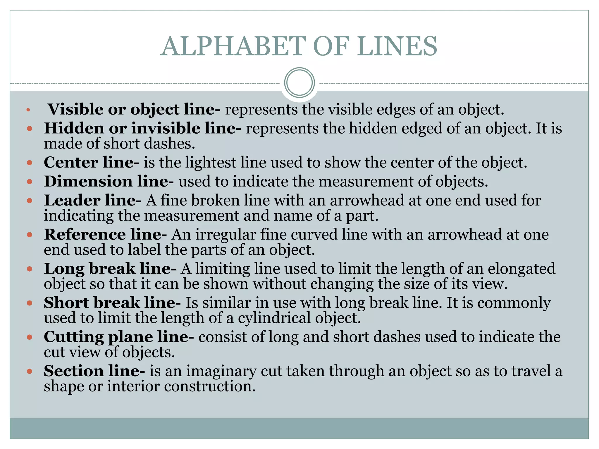 BASIC DRAFTING | PPTX