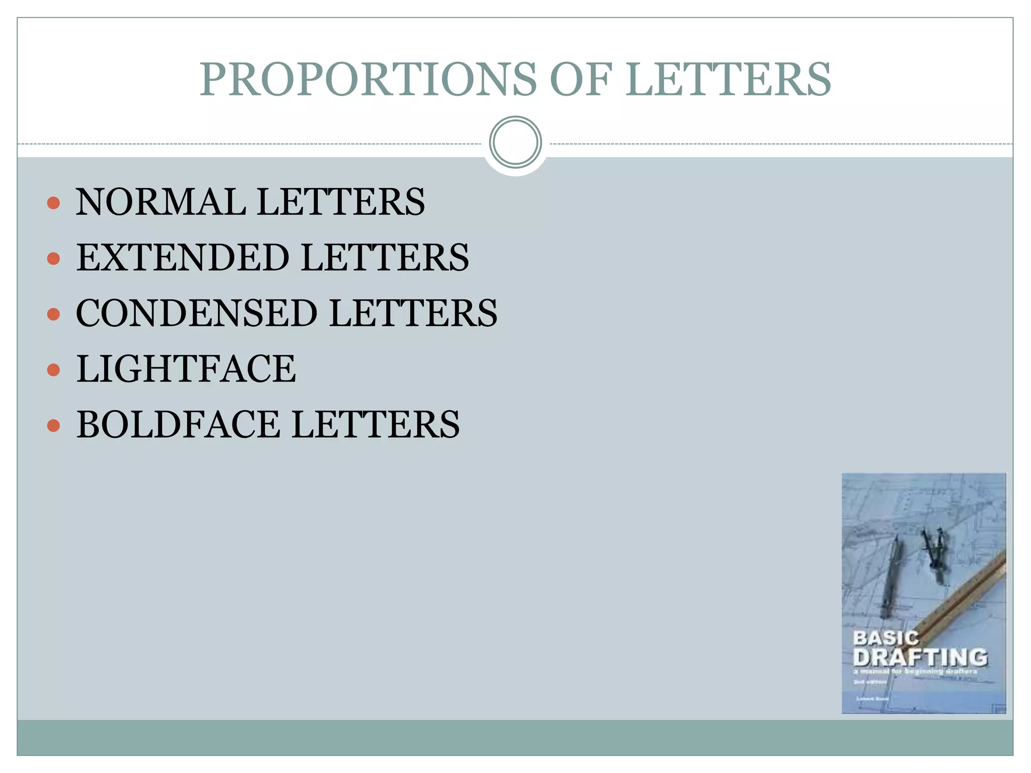 BASIC DRAFTING | PPTX