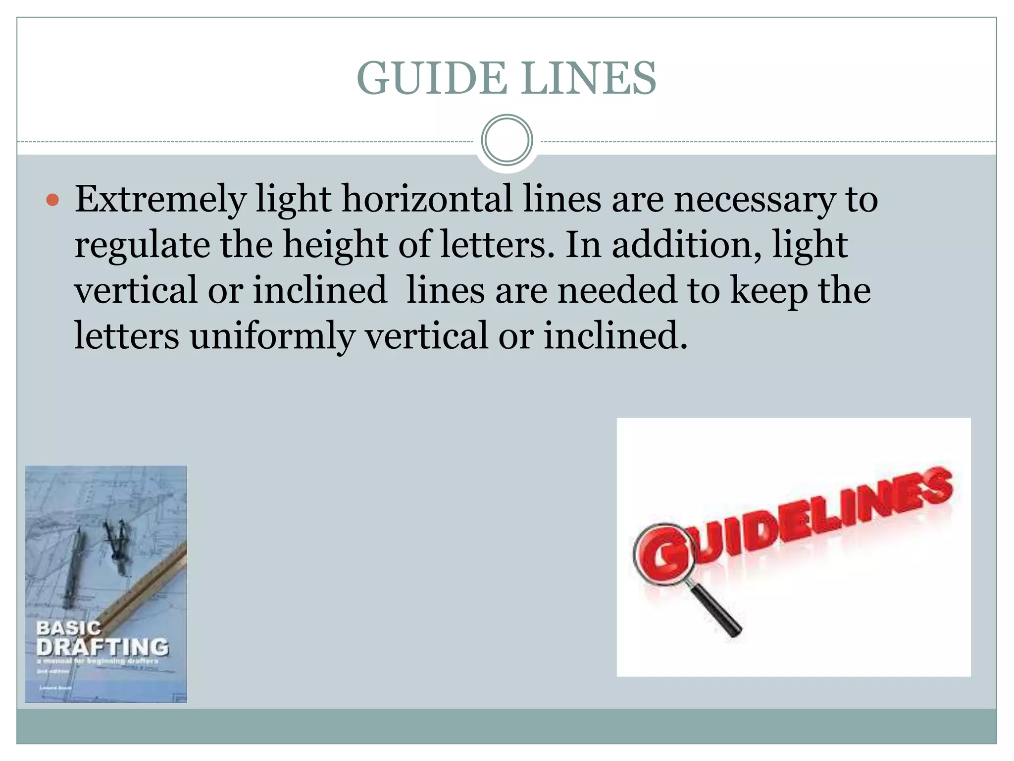 BASIC DRAFTING | PPTX
