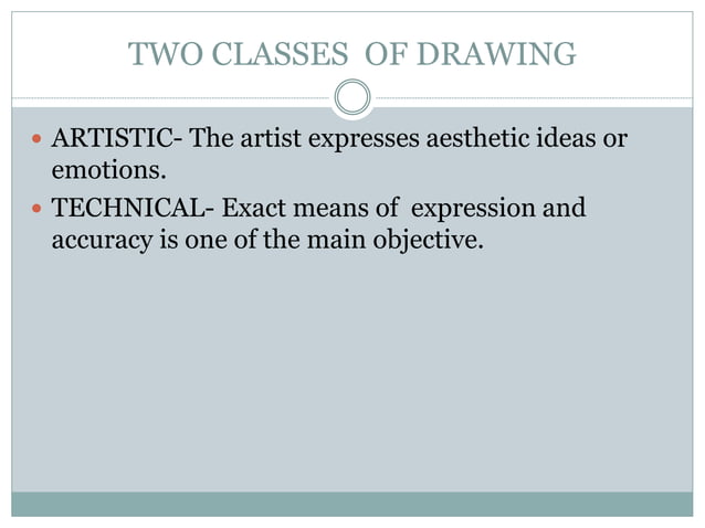 BASIC DRAFTING | PPTX | Drawing and Sketching | Arts and Crafts