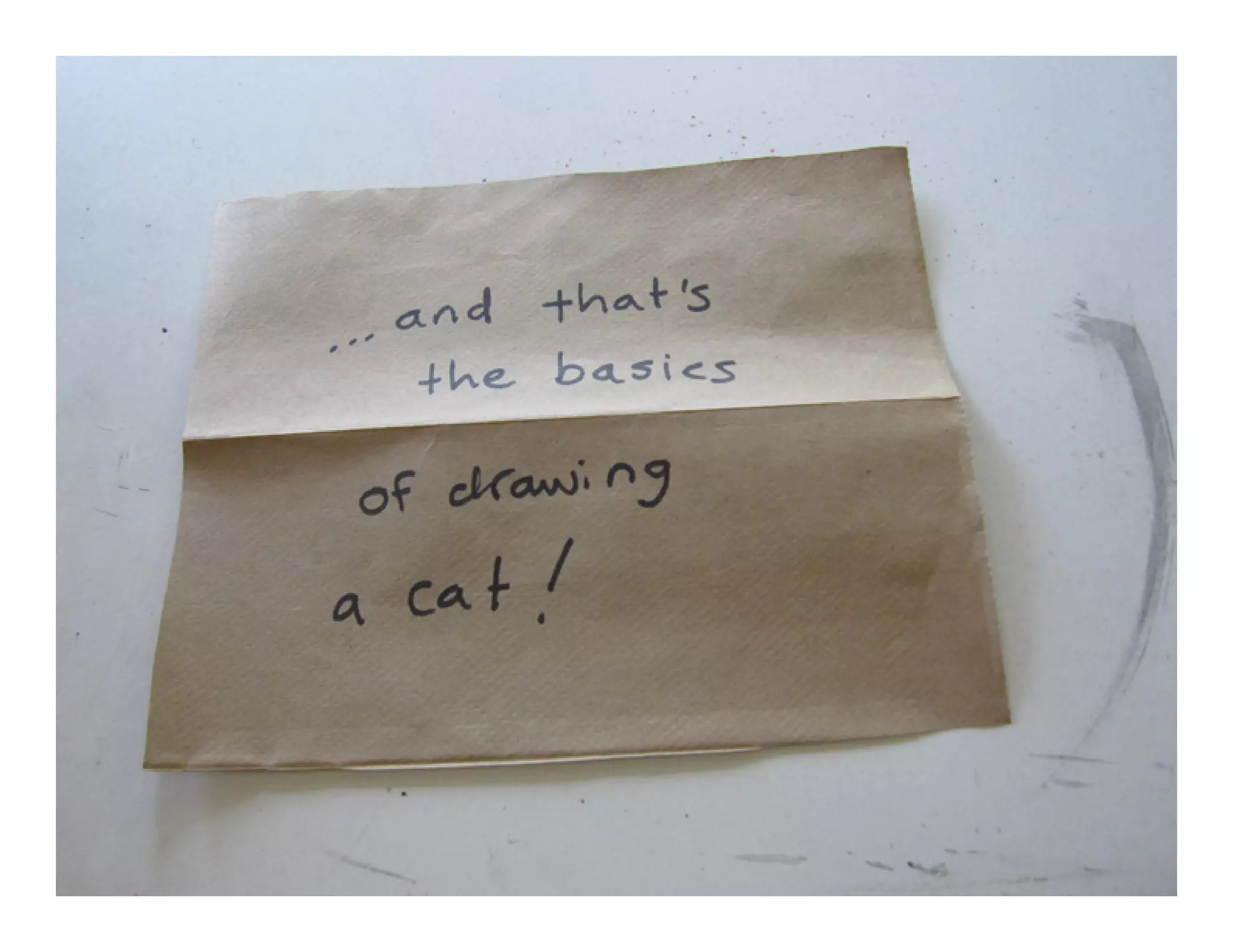 DroolyDog Drawing Lesson: Draw a Cat | PPT