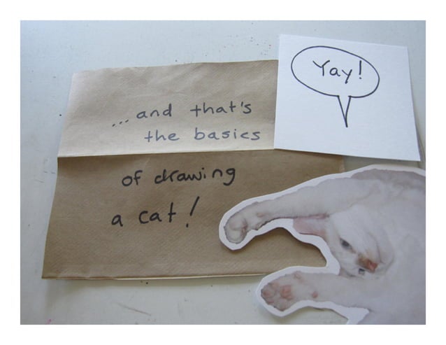 DroolyDog Drawing Lesson: Draw a Cat | PDF