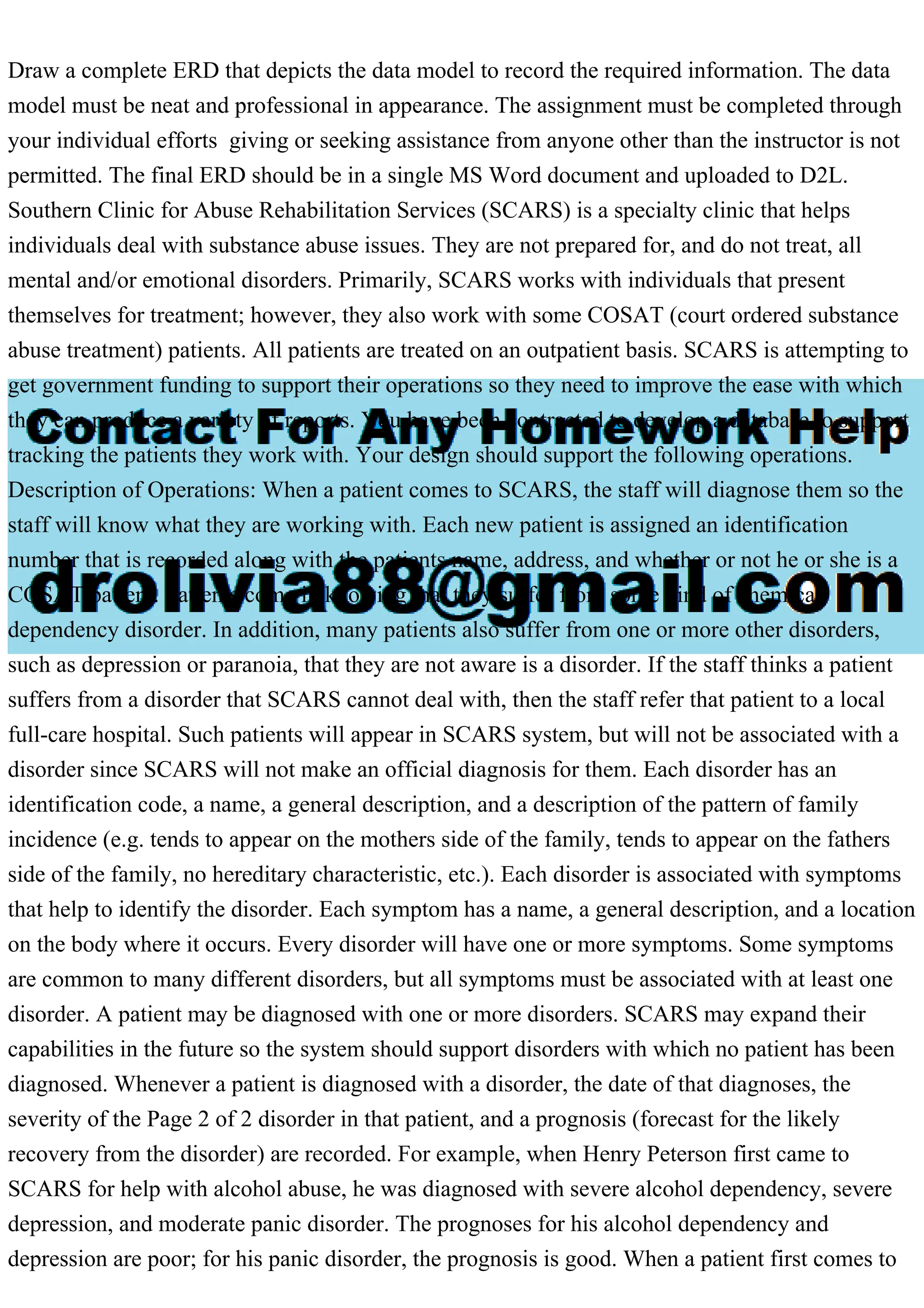 Draw a complete ERD that depicts the data model to record the requir.pdf