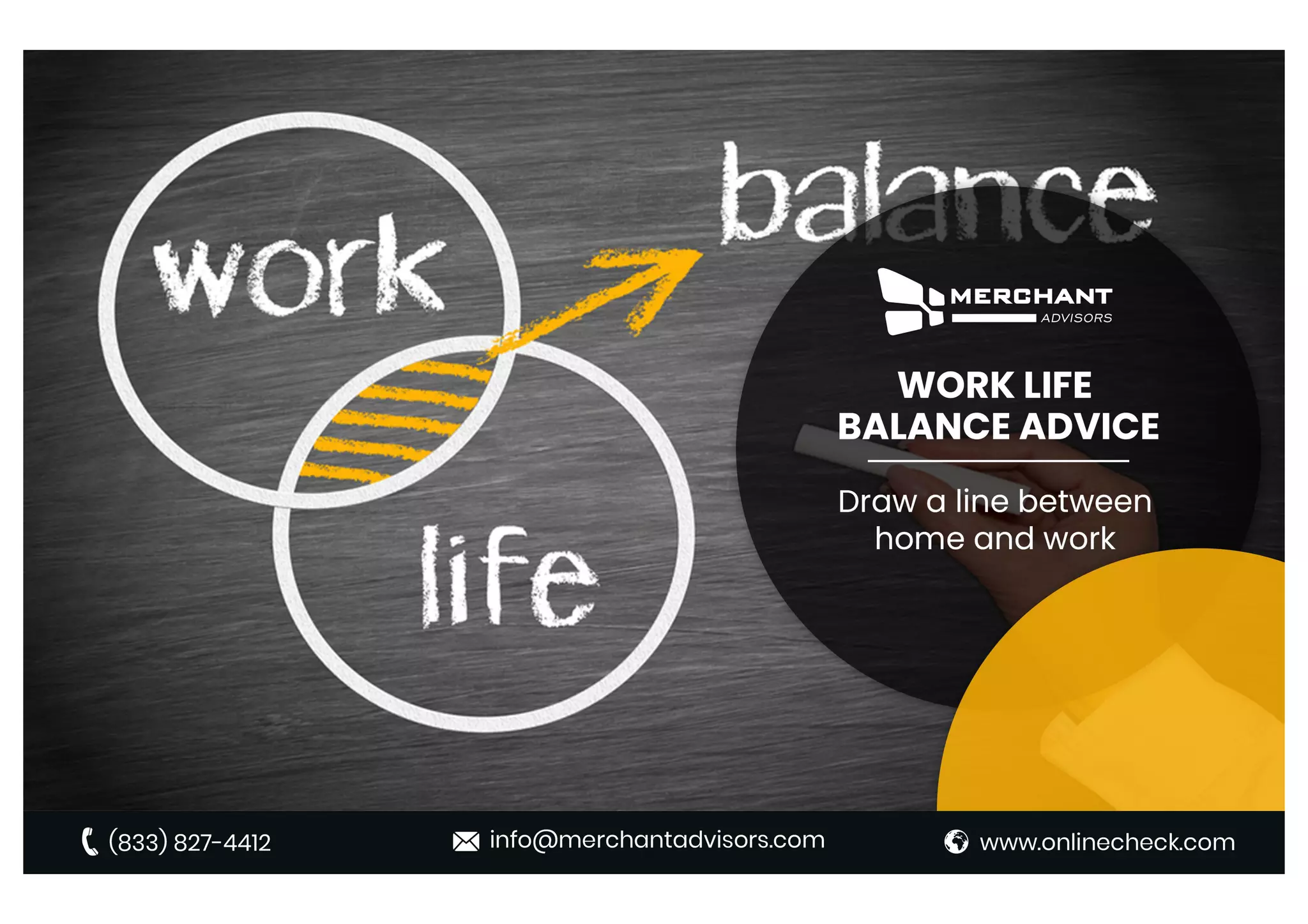 Draw a line between home and work | PPT