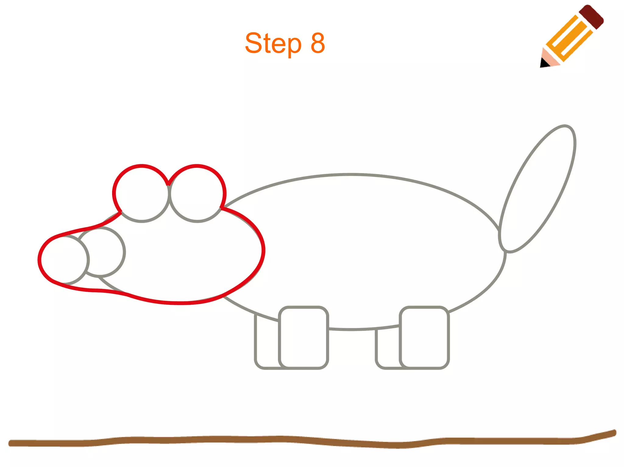 Drawing Tutorial - How To Draw A Cute Cartoon Alligator Step By Step | PPT