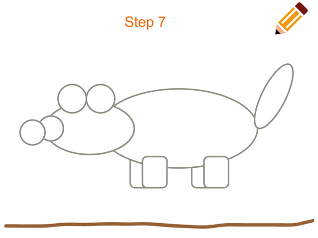 Drawing Tutorial - How To Draw A Cute Cartoon Alligator Step By Step | PPT
