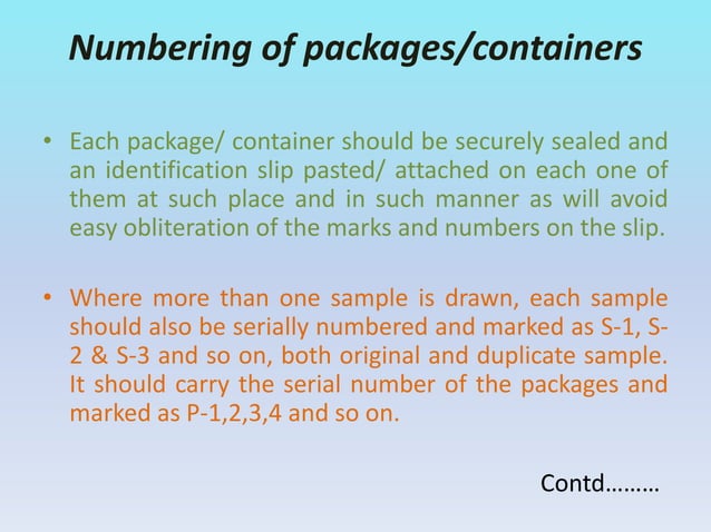 Drawal of samples, storage, disposal of narcotics drugs.ppt | Illegal ...