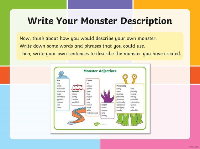 Draw and Describe a Monster Presentation.pptx