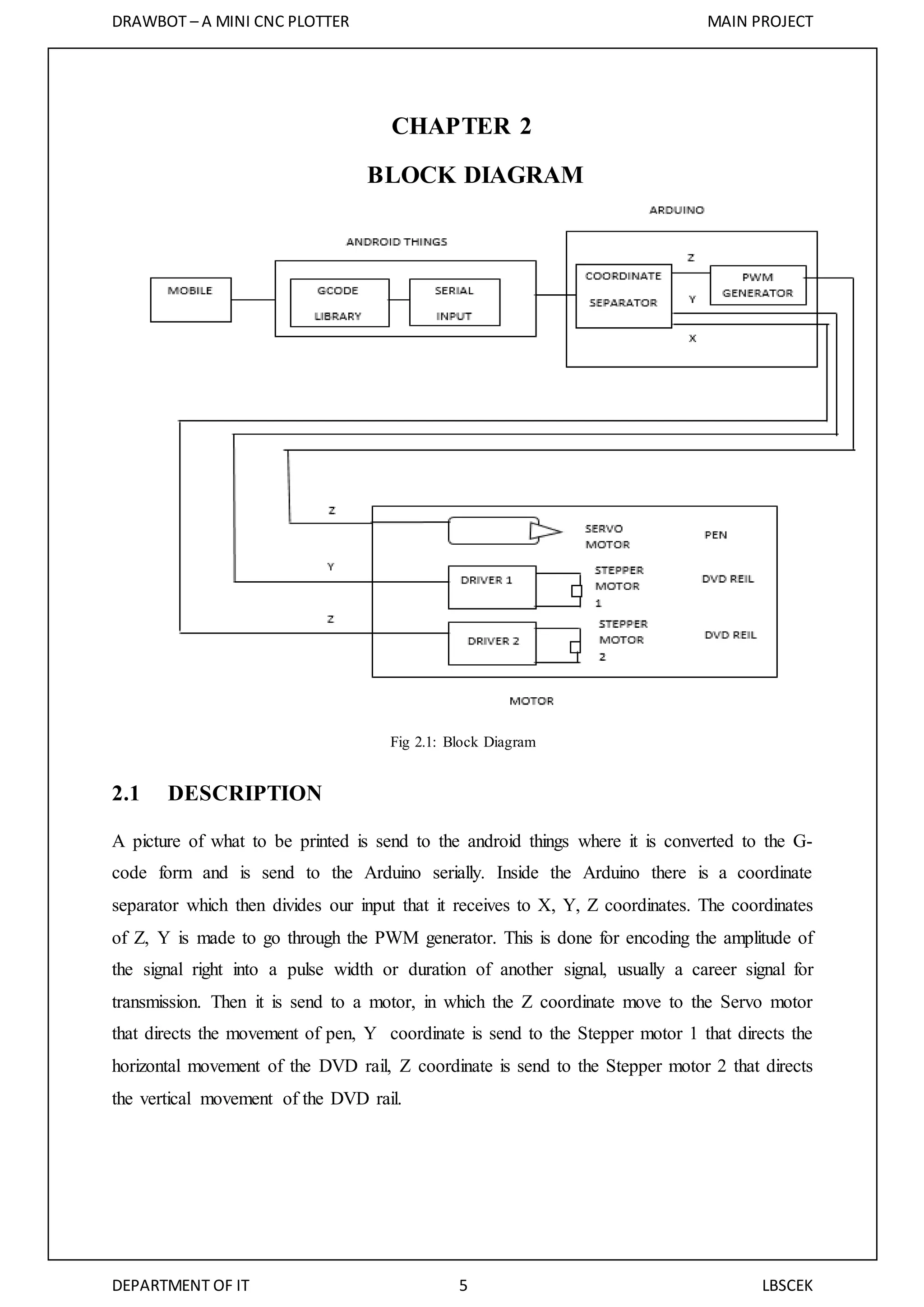 DrawBot - Android Thing CNC Plotter | PDF