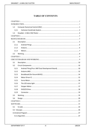 DrawBot - Android Thing CNC Plotter | PDF