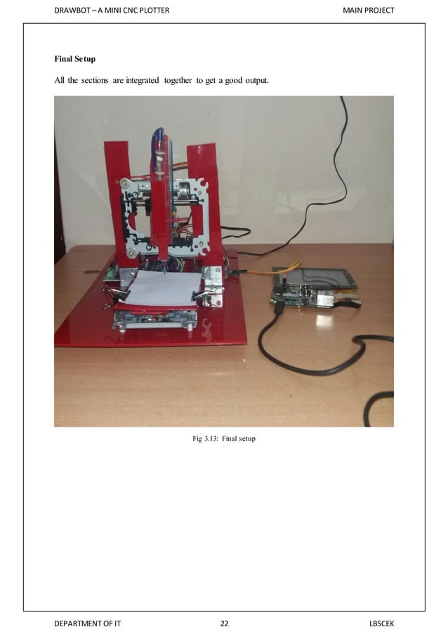 DrawBot - Android Thing CNC Plotter | PDF
