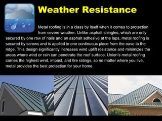 Metal Roofs by Drawdy Roofing | PPT