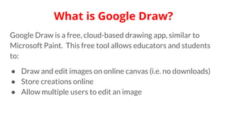 Google Drawings for Educators | PDF