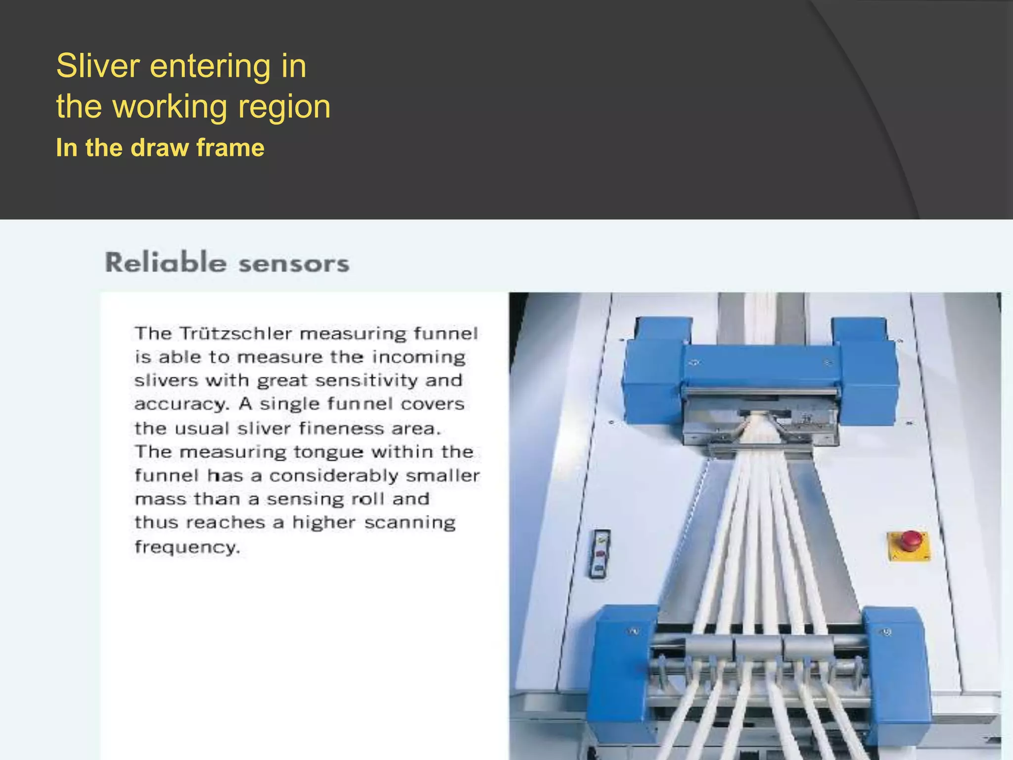 study on cotton draw frame | PPTX