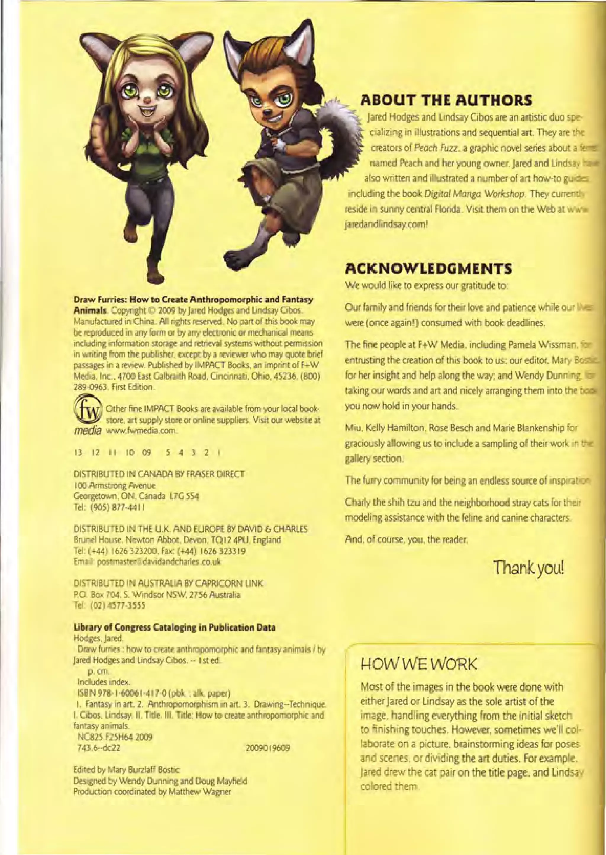 Draw Furries How to Create Anthropomorphic and Fantasy Animals.pdf