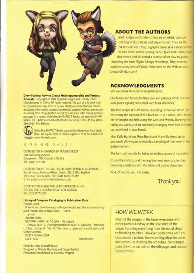 Draw Furries How to Create Anthropomorphic and Fantasy Animals.pdf