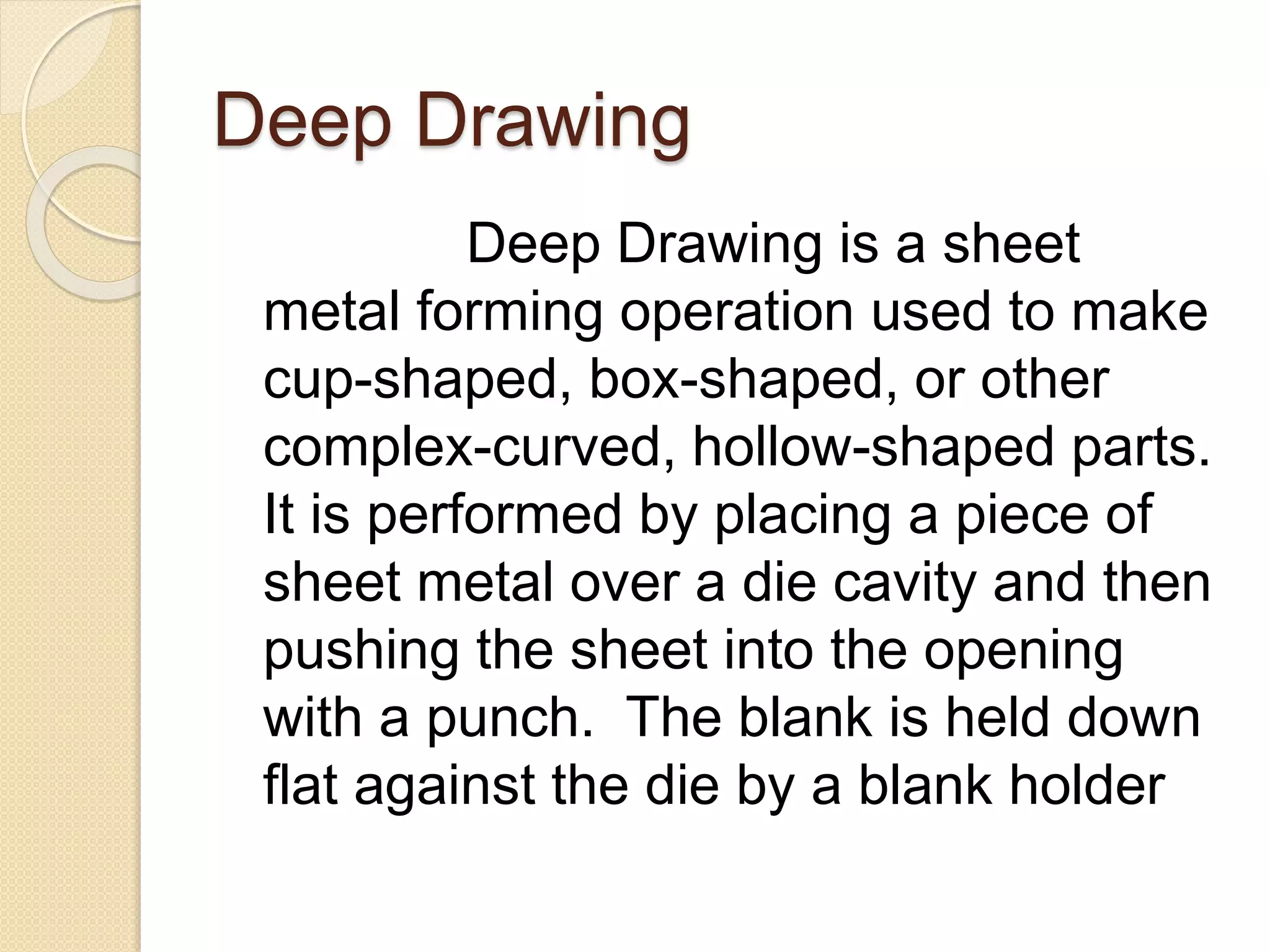 Drawing Processes in Manufacturing | PPTX | Drawing and Sketching ...
