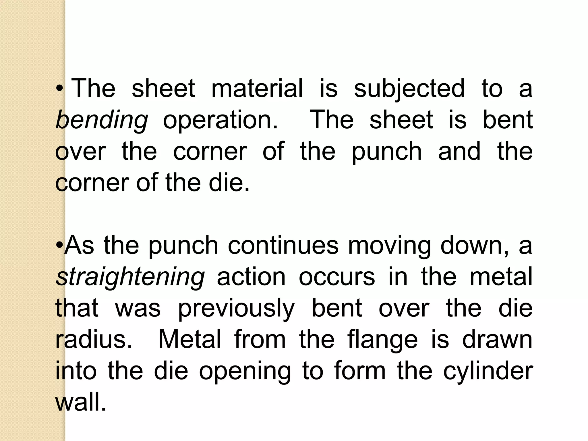 Drawing Processes in Manufacturing | PPTX