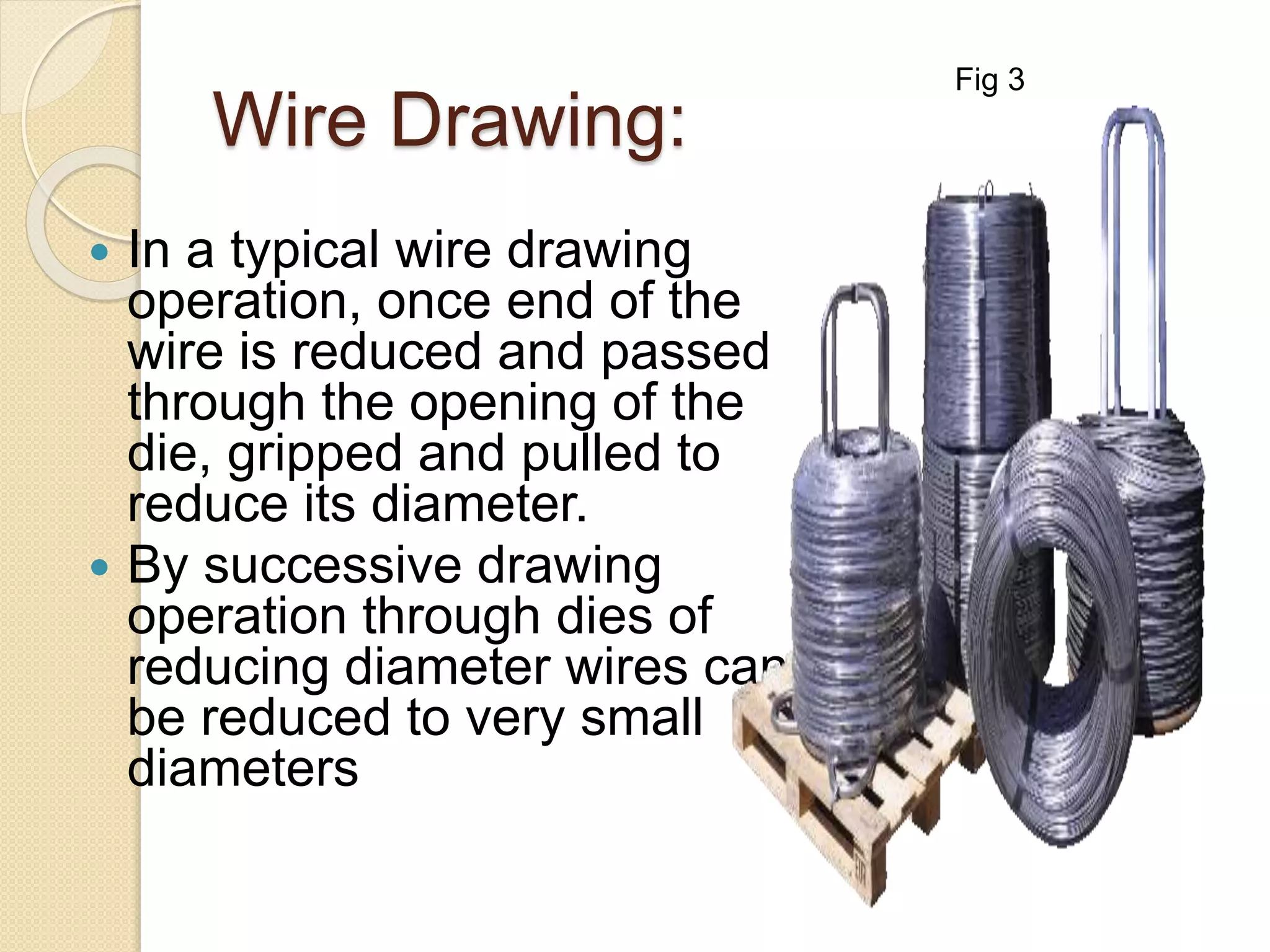 Drawing Processes in Manufacturing | PPTX
