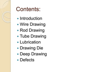 Drawing Processes in Manufacturing | PPTX | Drawing and Sketching ...