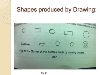 Drawing Processes in Manufacturing | PPTX